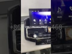 Toyota Land Cruiser LC200 2008-2021용 안드로이드 스크린 차량 레이어 GPS 내비게이션