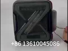 Accessori auto ABS lampada posteriore in plastica per Jeep Wrangler 2021