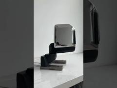 For Land Cruiser LC7SERIES LED Reversing Mirror LC70 LC71LC76 LC79 LC78 View Mirror 2010-2024 Aluminum ABS Side Mirror/Fit Black
