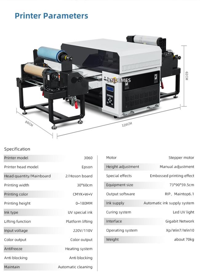 DTF Printer operation view