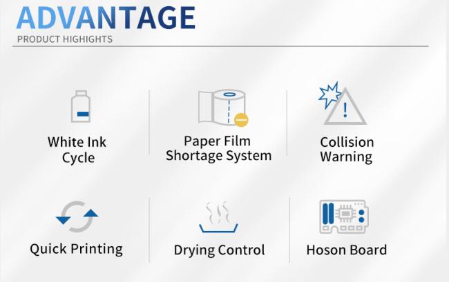 Automatic UV Ink A3 UV Printer side view