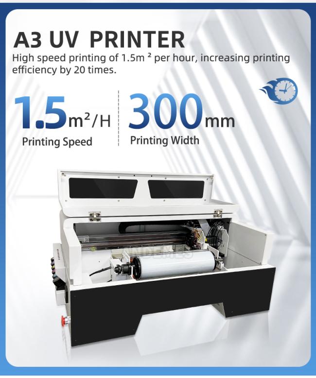 Automatic UV Ink A3 UV Printer control panel