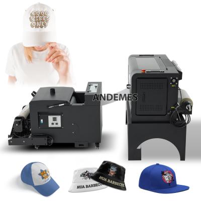 China Automatic A2 DTF Inkjet Printer with Powder Shaker Dryer Fast and Precise Heat Transfer Printing on Various Materials for sale