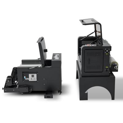 China 140 Tshirt 17inch DTF Printer Xp600 Two Head 42cm A2 Powder Shaker Machine for sale