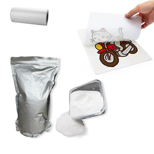 Quality TPU DTF Transfer Powder 1kg Hot Melt Adhesive Powder For Fabric Transfer To Pet Film for sale