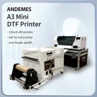 China Tshirt Mini 13'' Single Head Xp600 A3 DTF Printer 33cm Roll Roll Heat Transfer Machine for sale