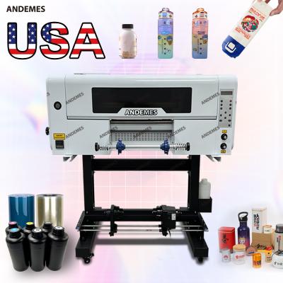 China CE/UKCA/ROHS Certified A3 UV DTF Sticker Printer with Eps Xp600 Dual Printhead 30cm Uv Dtf Film t Shirt Printing Machine for sale