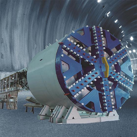 1200mm Slurry Balance Pipe Jacking Equipment NPD Series For Tunneling In Soft & Rock Soil
