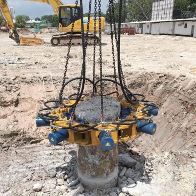China 1800mm de Snijdersgebruik van de Staal Hydraulisch Stapel met Graafwerktuigen Te koop
