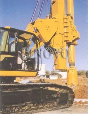 China Low Cost Construction Equipment TR220W CFA Multifunctional Excavator Mounted Hydraulic Pile Driver for sale