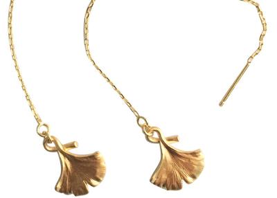 China Japan Imported High Quality Silver And 14K Gold Allergy Free Earring Studs Simple Long Earrings for sale