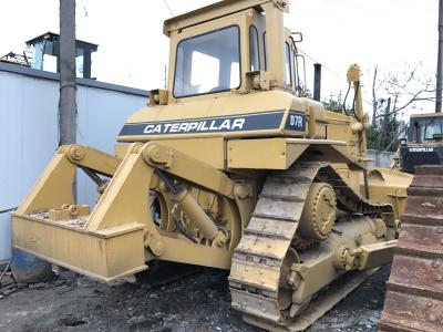 China used caterpillar D7R bulldozer CAT D7R bulldozer with ripper for sale