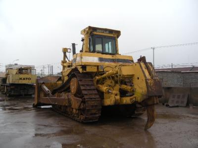 China used caterpillar D9R bulldozer CAT D9R bulldozer with ripper original painting for sale