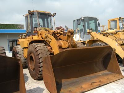 China used caterpillar 960F wheel loader CAT 960F loader original painting 3.0cbm bucket for sale