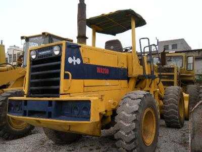 China used komatsu WA200-1 wheel loader 2.0cbm bucket new painting for sale