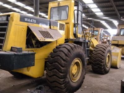 China used komatsu WA470-3  wheel loader 4.5 cbm bucket original painting year 2002 for sale
