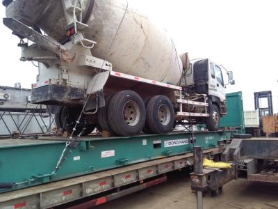 China Used isuzu 8cbm concrete mixer  year 2002 ZF pump for sale