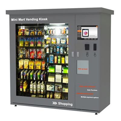 China Vending Machine Kiosk 19 Inch Touch Screen Ticket Game Drink Food Kiosk for sale