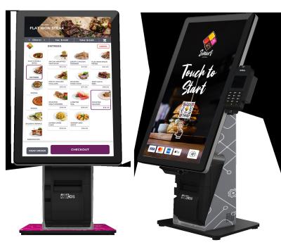 China 23 de Kiosk van de duimself - service voor de Lunchvoedsel van het Restaurantbureau Te koop