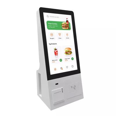China Touch Screen Self Ordering Kiosk Tablet Payment Machine for Restaurant for sale
