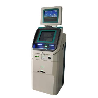 Cina Macchina doppia di bancomat dello schermo che conta Bill Payment For Cash In e contanti fuori in vendita