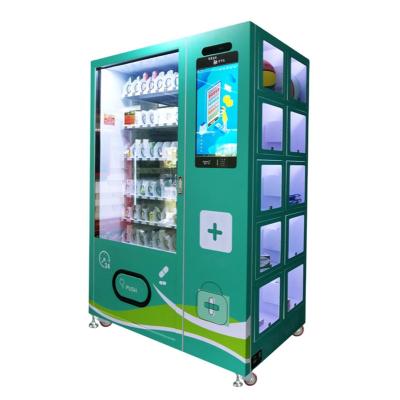 China 24 horas de quiosque grande do auto da farmácia das caixas da capacidade da máquina de venda automática da medicina à venda