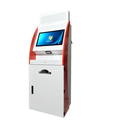 Cina Macchina automatica di pagamento del touch screen del chiosco LCD del biglietto di self service in vendita