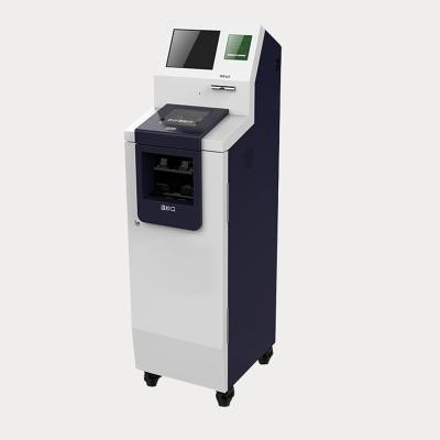 China Floor Standing Cash Deposit Machine Self Service CDM 17 14 15 Inch Touch Screen for sale