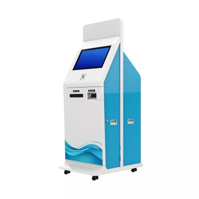 中国 指紋認証セルフサービス ATM 現金預金機 貨幣計数機 キオスク 出納係 販売のため
