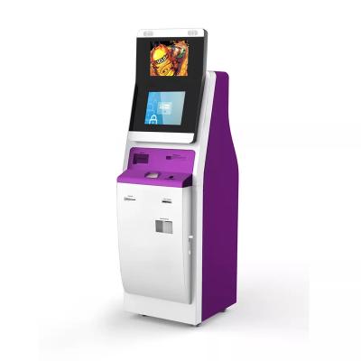 China Van de het Contante geldmachine van cpu I3 120G ATM Kiosk van de het Touche screenself - service de Dubbele Te koop