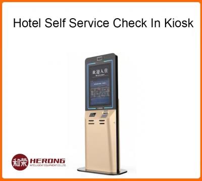 Cina Hotel self-service check in kiosk schermo da 32 pollici con touch capacitive 50nits in vendita