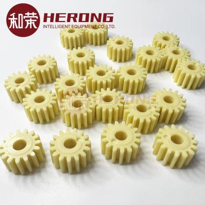 Cina Wincor CMD-V4 Dispenser Module Motor accessorio 15 denti ingranaggi gialli X 2 in vendita