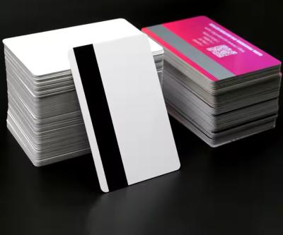 Cina Parti di macchine bancomat Striscia magnetica bianca Smart Blanking Carte in PVC in vendita