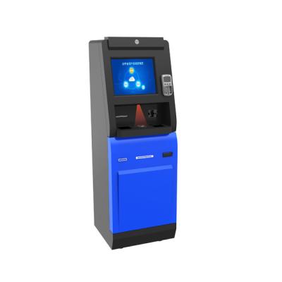 China 4G Connection Floor Standing Kiosk with Magnetic Card/IC Card/RF Card Interface for sale