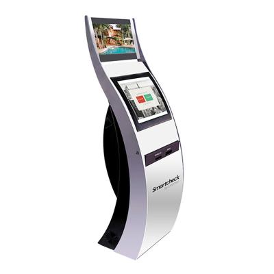 China 26'' Three Screen SDK Self Service Kiosk Outdoor Digital Kiosk For Bank for sale