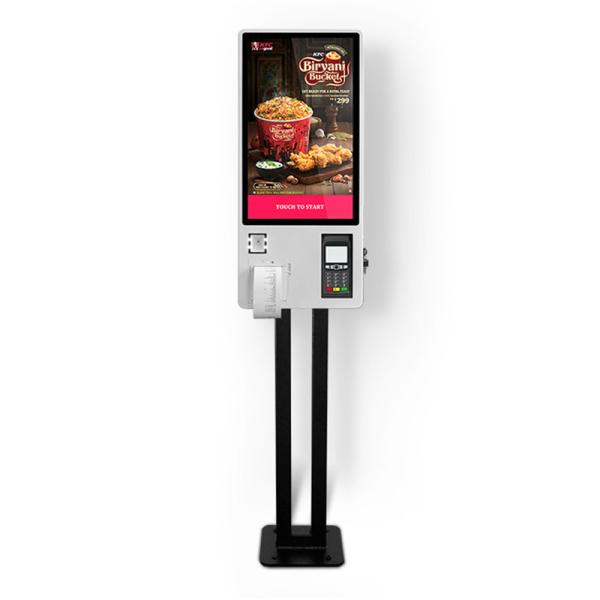 Chiosco d'ordinazione di Machine Payment Terminal della stampante di self service del touch screen