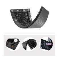 China P2mm Flexible LED Panel Module 256x128mm High Contrast Adjustable Magnetic Screen for sale