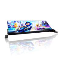 China Transparent Asynchronous Car LED Advertising Screen P2.6-P5.2mm for Back Window for sale