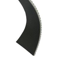 China Ultra Thin P4mm Flexible LED Display Screen 256x128mm Floor Standing for sale