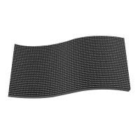 China Ultra Thin P4mm Flexible LED Display Screen 256x128mm Floor Standing for sale