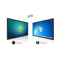 China 98 Inch 4K Interactive Meeting Room LCD Display Android 8.0 Touch Screen for sale
