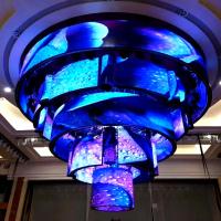 China P3mm Flexible LED Display Screen 240x120mm 1R1G1B IP20 650W per sqm for sale