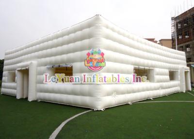 China Durable Outdoor Inflatable Tent / Cube Inflatable Camping Tents 20M X 15M for sale