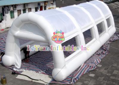 China White Arches Inflatable Air / Party / Camping Tent Flameproof Non - Toxic for sale