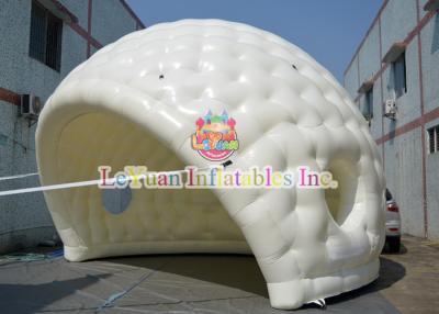 China Flexible White Outdoor Inflatable Tent With Golf Shape Constantly Blowing for sale