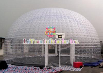 China Transparent Airtight Tent , Inflatable Exhibition Tent For Outdoor Advertising for sale