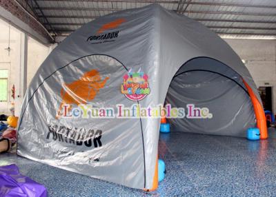 China 0.6mm PVC Inflatable Shelter Tent With Air - Welded PVC Tarpaulin for sale