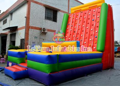 China LY - SG19 Inflatable Sports Games Climbing Wall Equipment Challenging Adventure for sale