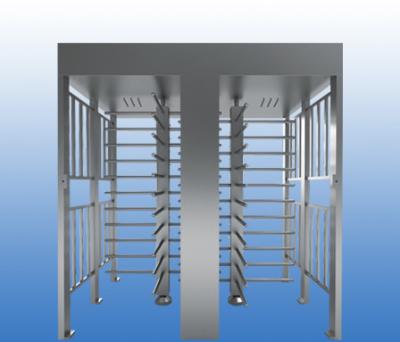 China 316SUS Double lane 90degree Rotation Full-automatic Full Height Turnstile for sale