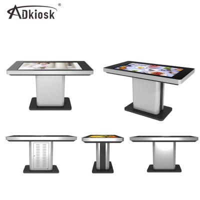 China 65Inch LCD Smart Touch Screen Coffee Table 240V Multi Points 16.7m Color for sale